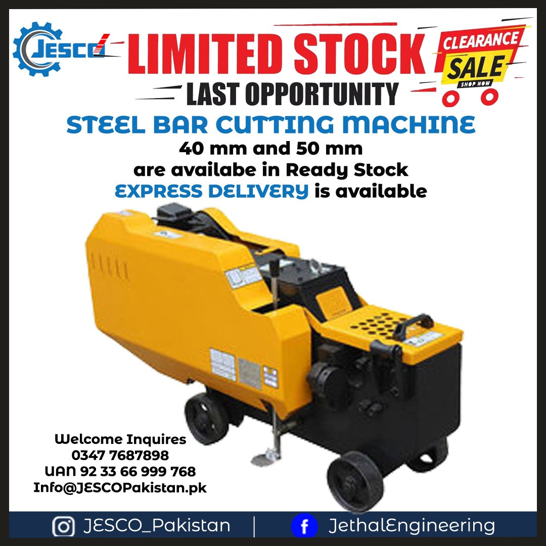 Steel Bar Cutting Machine – Jesco Pakistan